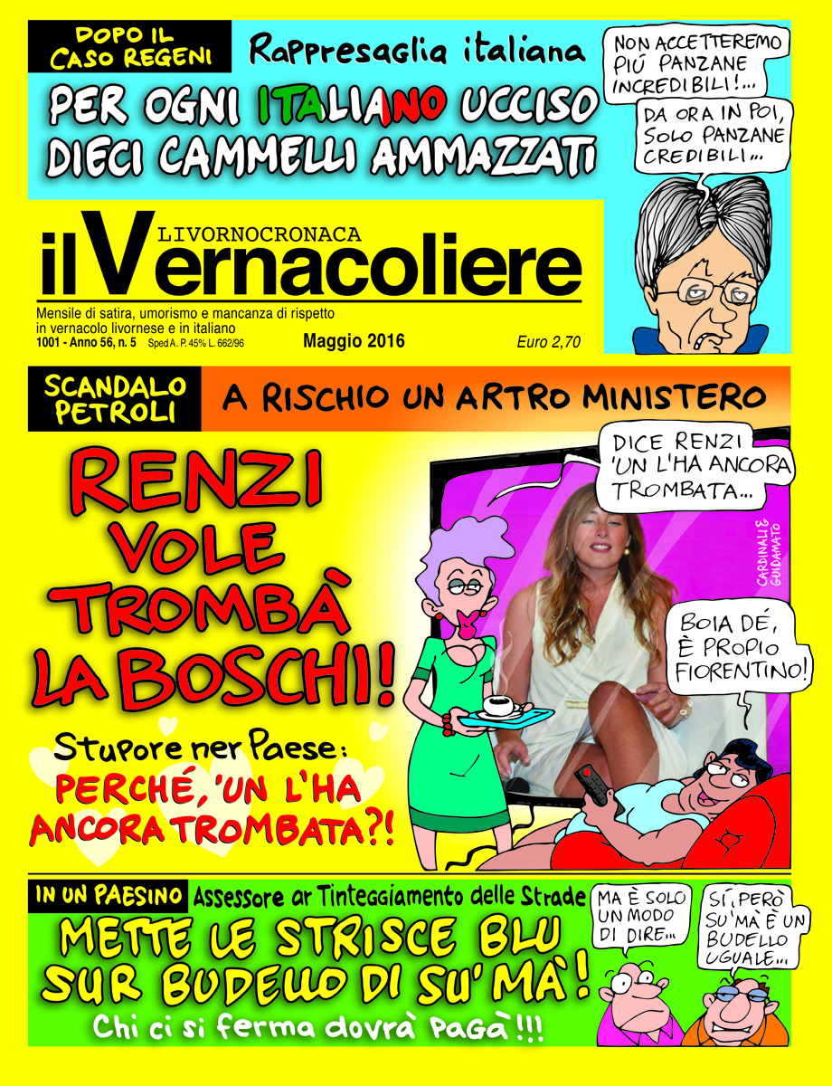 Maggio 2016 | Il Vernacoliere